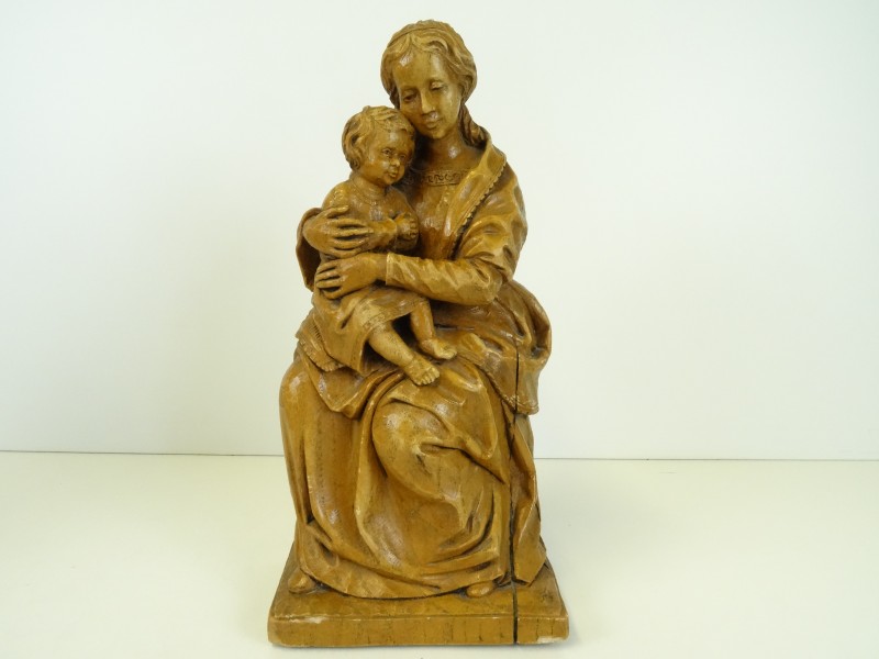 Beeld Maria en kind - Kringwinkel