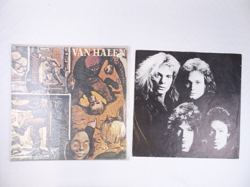Vinyl album Van Halen Fair Warning. - Kringwinkel