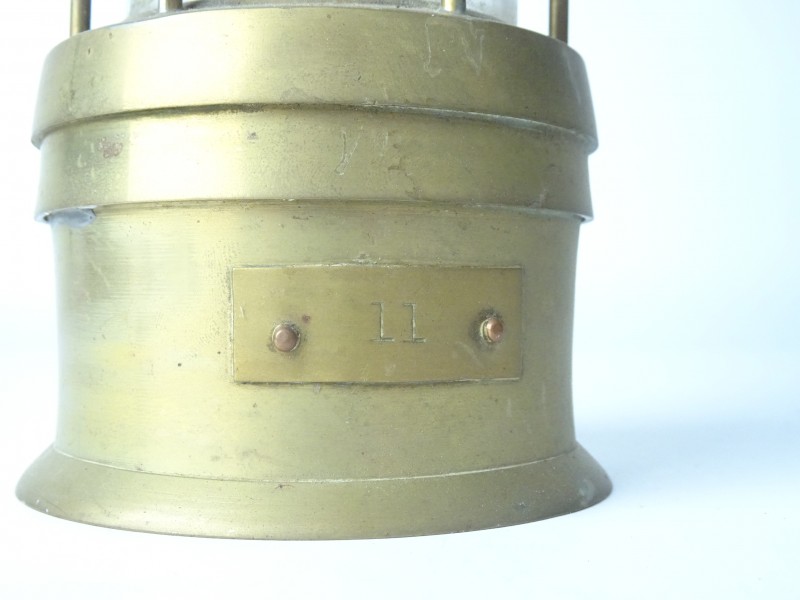 Vintage mijnlamp - Kringwinkel
