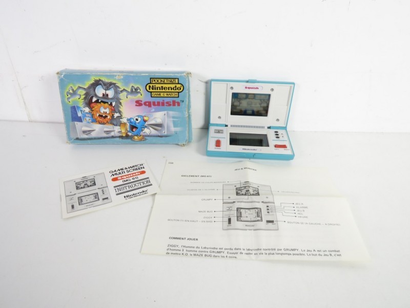 Nintendo Game & watch - Squish (1986) - Kringwinkel