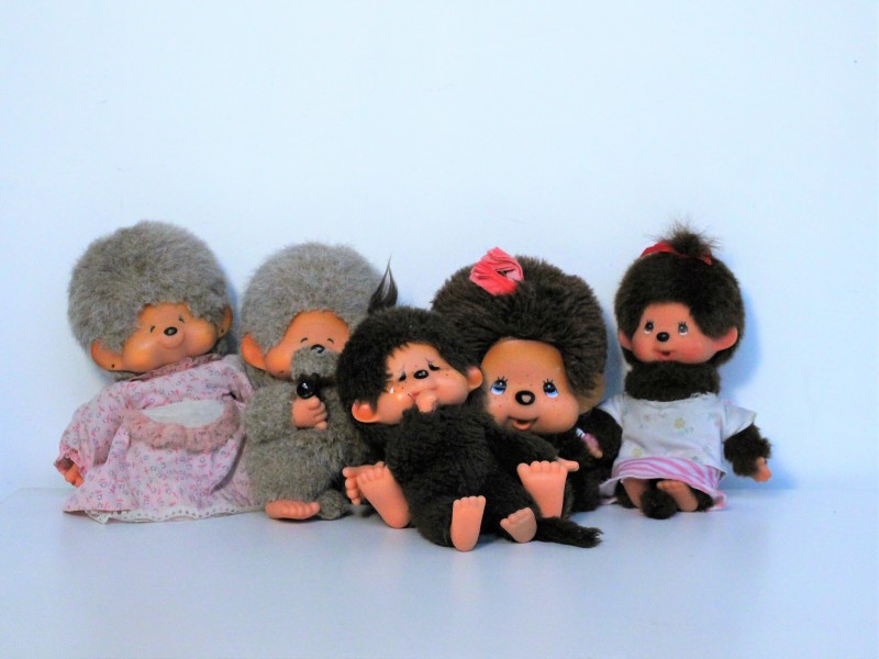 Familie Monchichi's - Kringwinkel