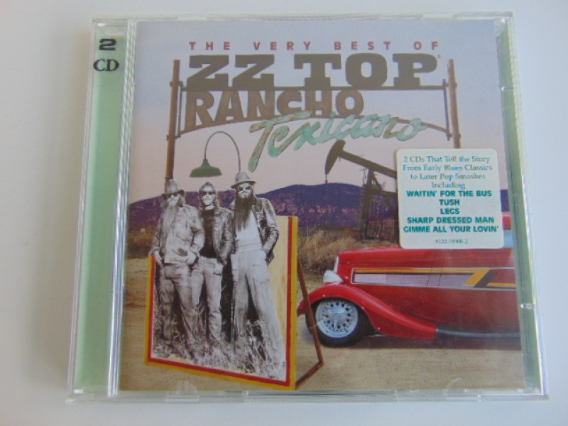 Dubbel CD, ZZ Top: Rancho Texicano, The Very Best Of, 2004 - Kringwinkel