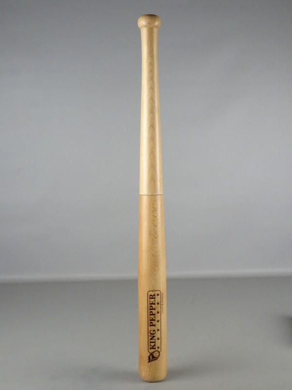 Pepermolen in de vorm van een baseball knuppel (70cm hoog) - Kringwinkel
