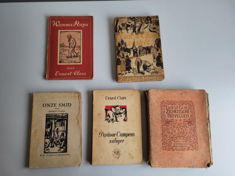 5 oude boeken van Ernest Claes - Kringwinkel