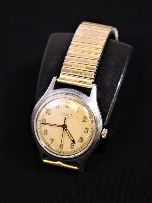 Vintage watch Pronto 17 jewels antimagnetic - Kringwinkel