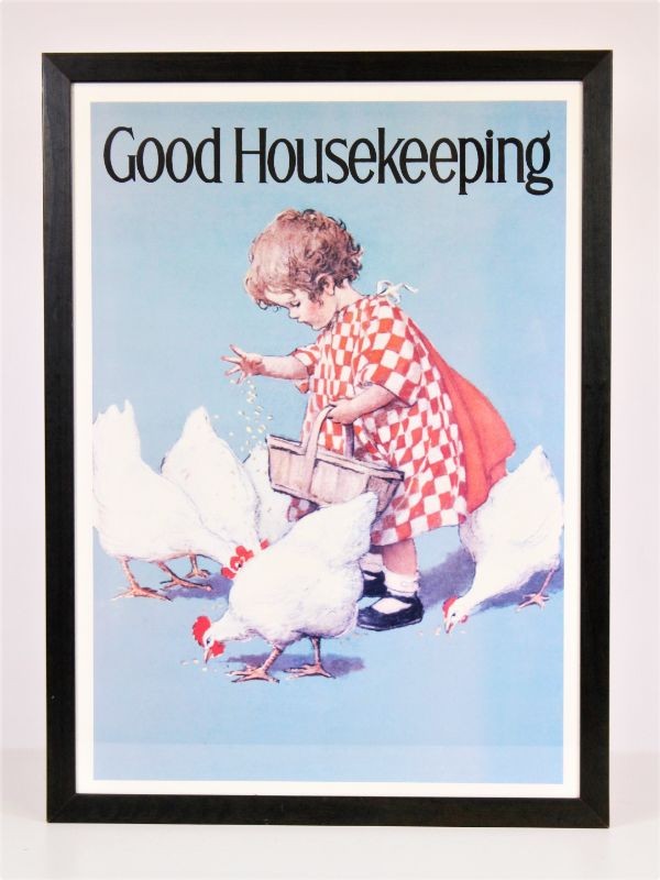 Vintage poster 'Good Housekeeping' - Kringwinkel