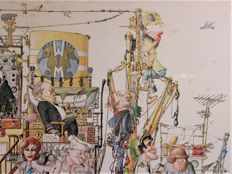 Rogier Mekel voor 'The treasure chest' - Rotterdam - vintage poster ...