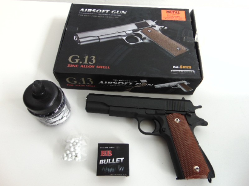 BB-Gun / Airsoftpistool: G. 13 - Kringwinkel