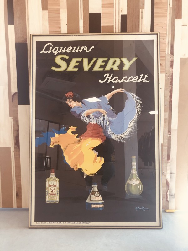 Unieke affiche Severy Hasselt - Kringwinkel