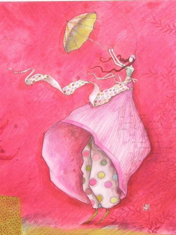 Gaelle Boissonard Print op Canvas - Kringwinkel