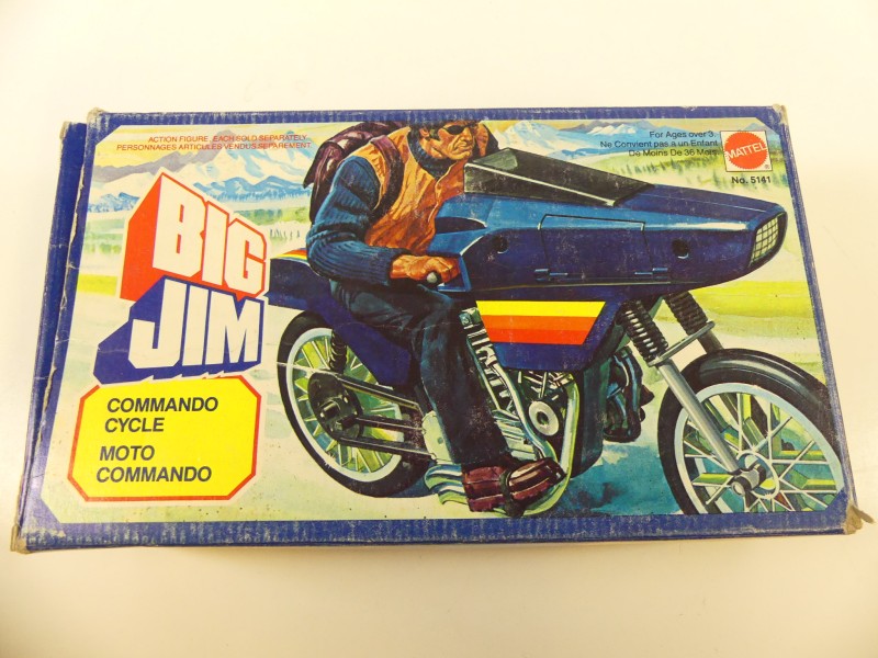 Big Jim - Spy Motocross Commando Cycle (zeldzaam) - Kringwinkel