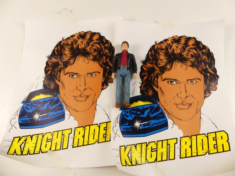 Knight Ridder - Michael Knight Losse Figuur - Kringwinkel