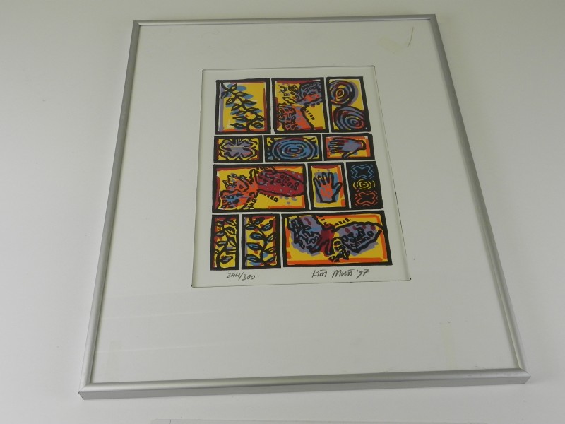 Kim Muis: gesigneerde zeefdruk beperkte oplage 1997 - Kringwinkel