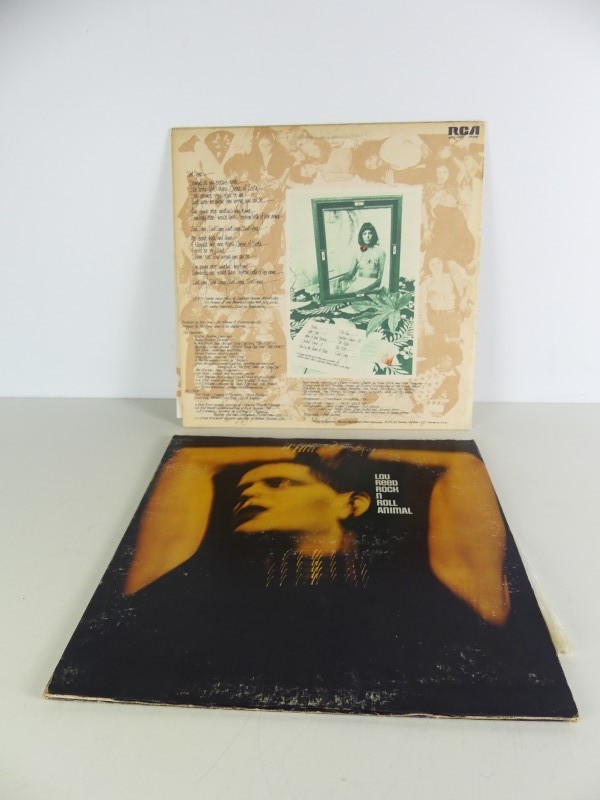 Lou Reed 2 LP's - Rock N Roll Animal - Berlin - Kringwinkel