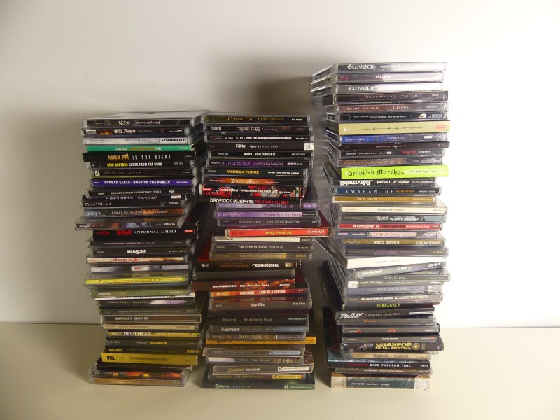 101 cd's van het hardere genre - Kringwinkel