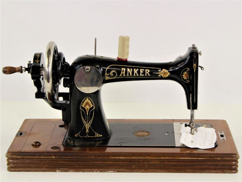 Naaimachine Art-Deco Anker Model P jaren ’20-’30 Duitsland - Kringwinkel