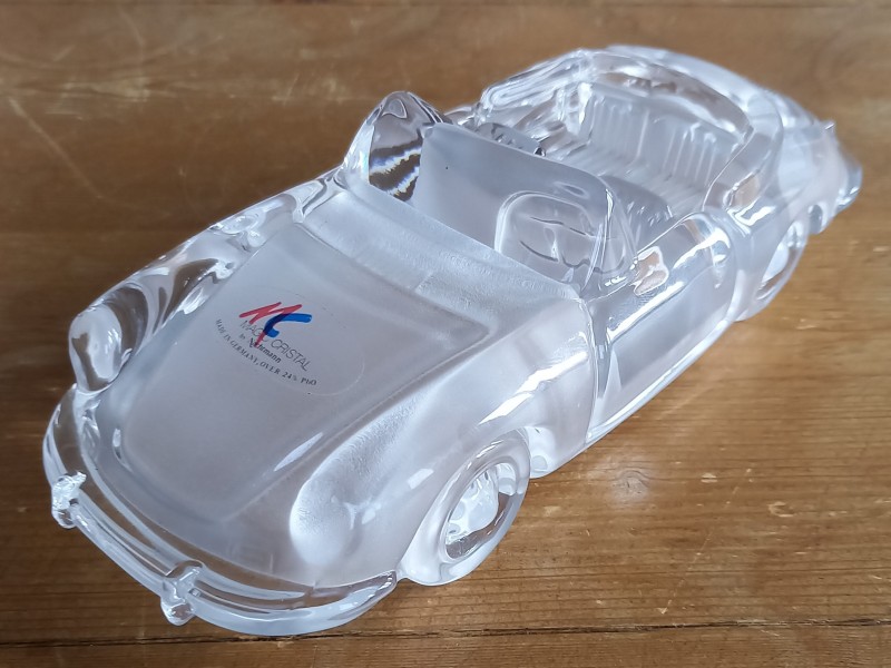 Kristallen Beeld: Porsche 911, Nachtmann, Magic Crystal, Germany - De ...