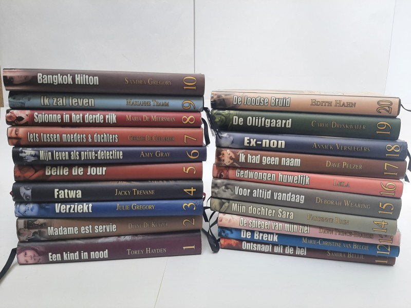 Boekenreeks "Het waargebeurde verhaal" - Kringwinkel
