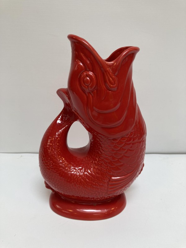 Rode Gluggle Jug: Wade - Kringwinkel