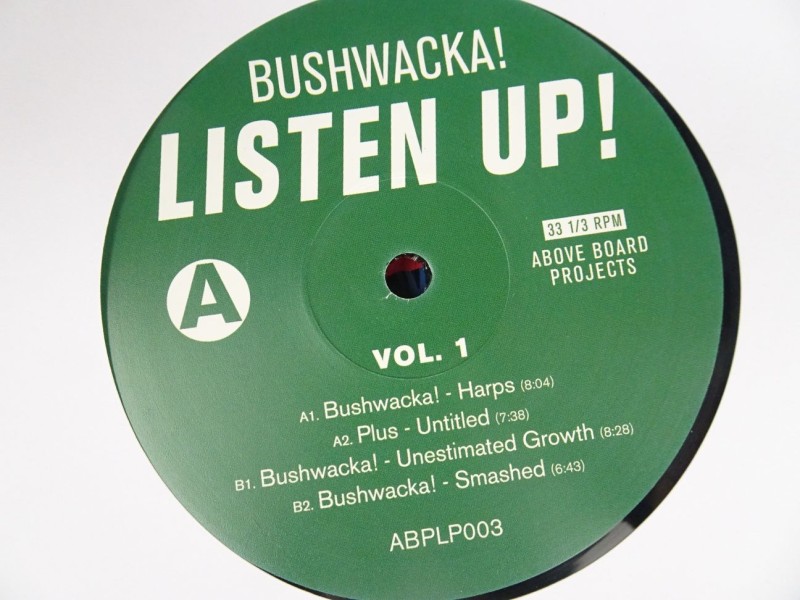 LP - Listen up - Bushwacka - dubbelplaat - Kringwinkel