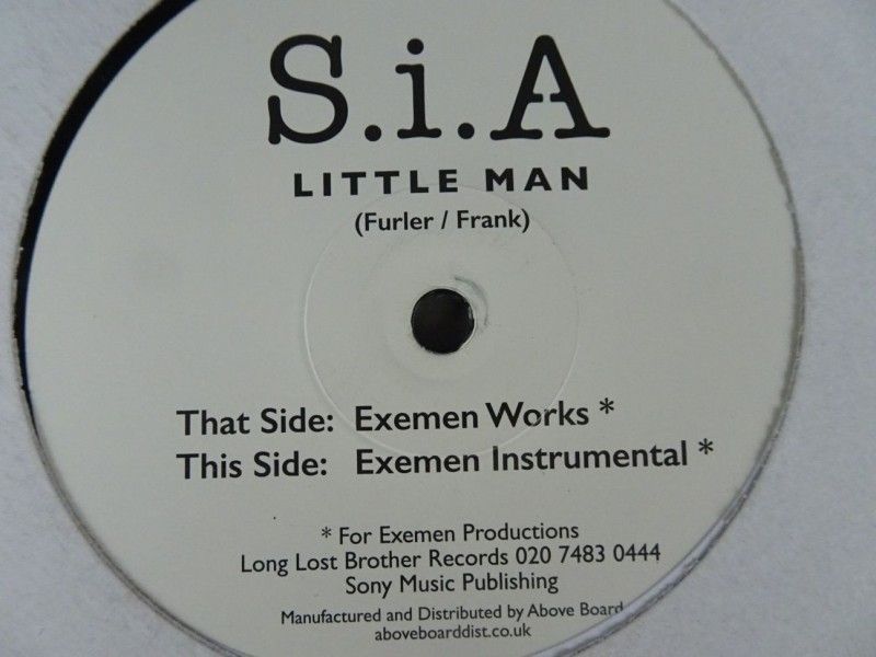 Vinyl album: S.i.A* – Little Man (Trip Hop) - Kringwinkel