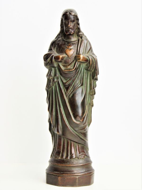 Bronzen Heilig hart - Kringwinkel