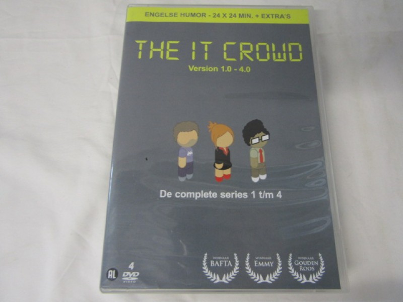 DVD Box, The IT Crowd seizoen 1 t.e.m. 4. - Kringwinkel