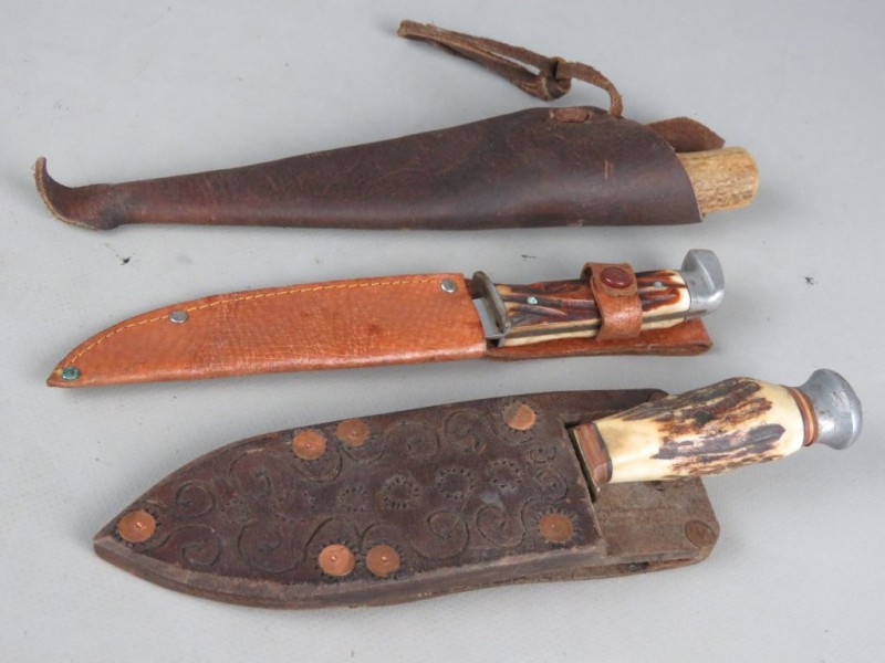 Set vintage sier messen - Kringwinkel