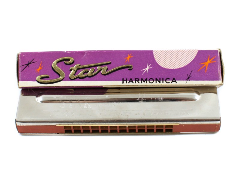 Vintage Star Harmonica - Kringwinkel