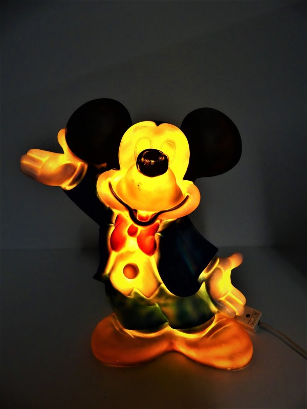 Vintage Disney lamp - Mickey Mouse - Kringwinkel