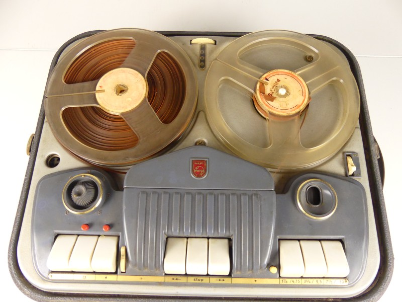 Vintage Philips High Fidelity Tape Recorder - Kringwinkel