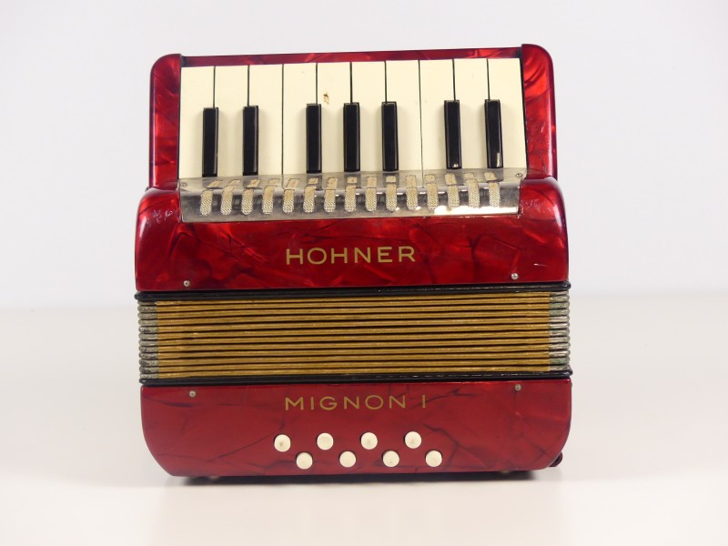 Mini accordeon - Hohner mignon 1 - Kringwinkel
