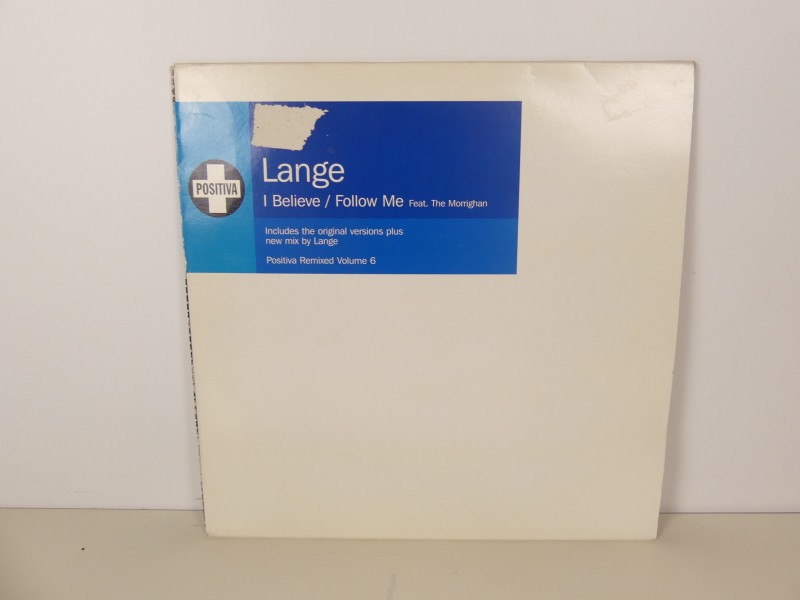 Lange - I Believe / Follow me 12 inch Vinyl's - Kringwinkel