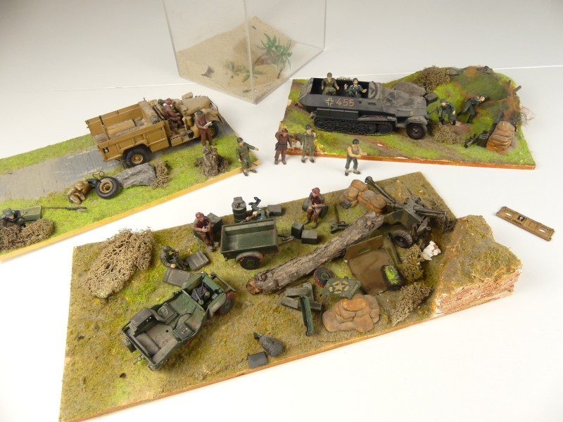 Militair/leger miniatuur modelbouw - Kringwinkel