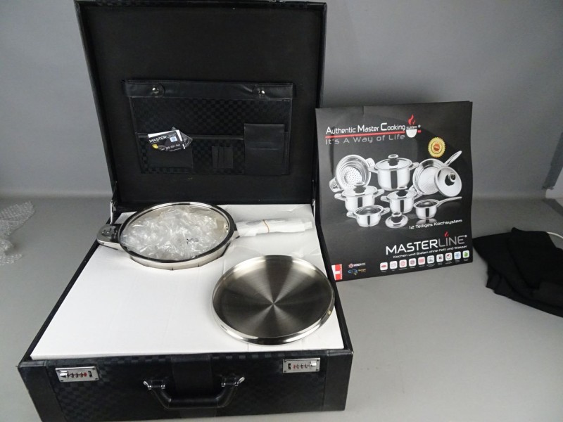 Masterline Master Cooking 12 delige kookset. (Nieuwstaat) - Kringwinkel