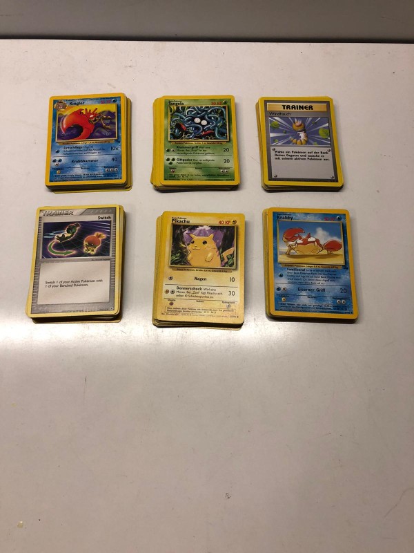 Verzameling Pokémon kaarten - Kringwinkel