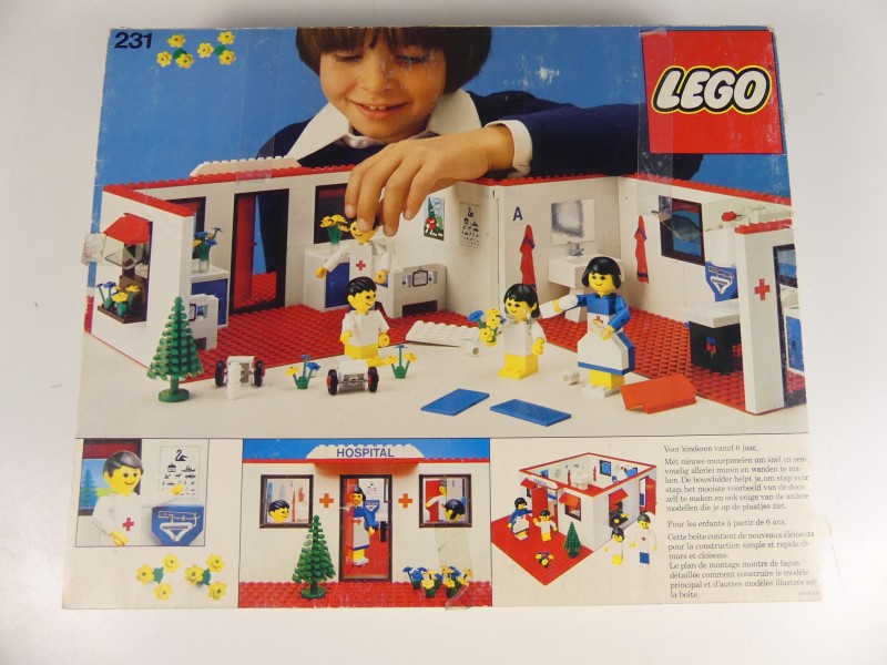 Vintage lego Hospital - Kringwinkel