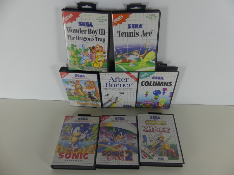 Sega Master System Games - Kringwinkel