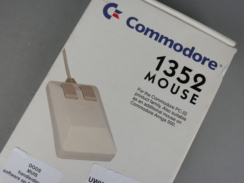 Commodore muis in ori verpakking - Kringwinkel