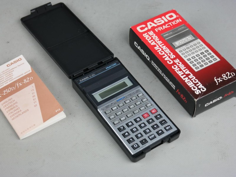 Casio rekenmachine - Kringwinkel