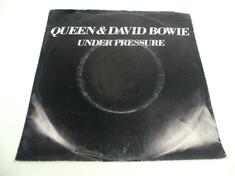 Vinyl single - Queen & David Bowie - ‘Under pressure’ - 1981 - Kringwinkel