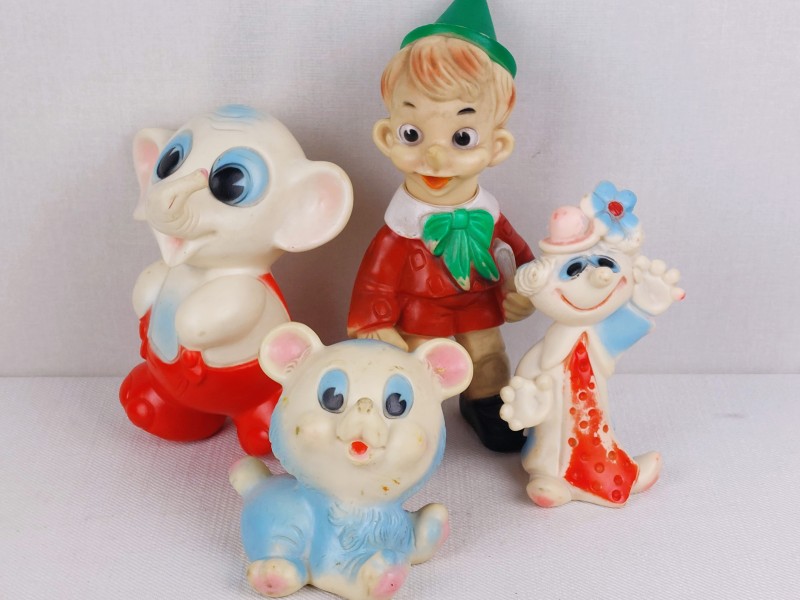 Set Ledra piepfiguren - Kringwinkel