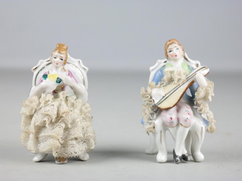 Vintage porseleinen beeldjes - Kringwinkel