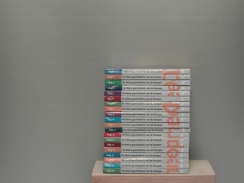 20-delige boekenreeks "De kleine geschiedenis van de Kempen in 20 dagen ...