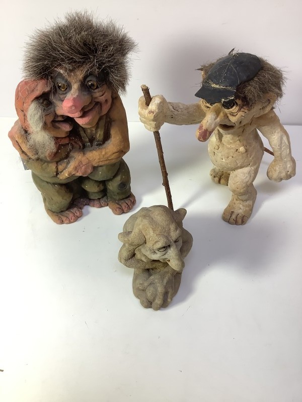 Set van 3 trollen - Kringwinkel