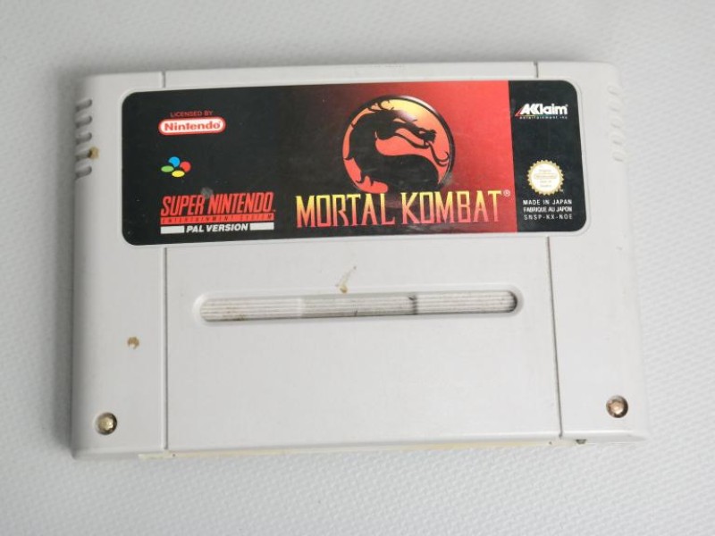 SNES "Mortal Kombat" - Kringwinkel