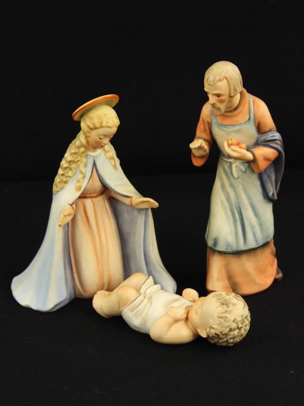 GOEBEL Hummeltjes : Maria, Jozef en kindje Jezus - Kringwinkel