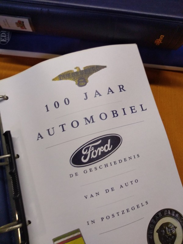 100 Jaar Automobiel Postzegels - Kringwinkel
