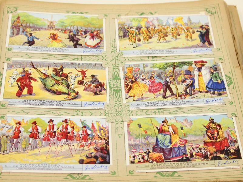 4 Vintage Chromo's Liebig albums 1872-1975 (alle 4 compleet) - Kringwinkel