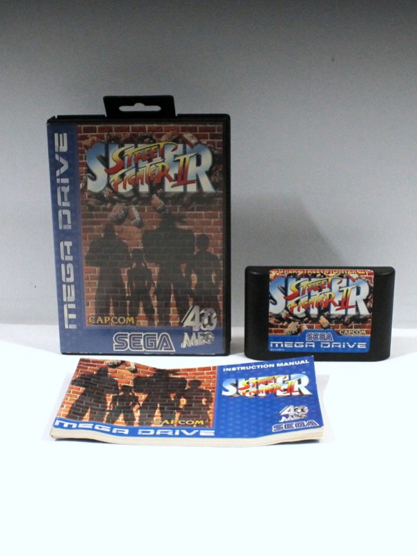 Sega Mega Drive - Super Street Fighter II - Kringwinkel